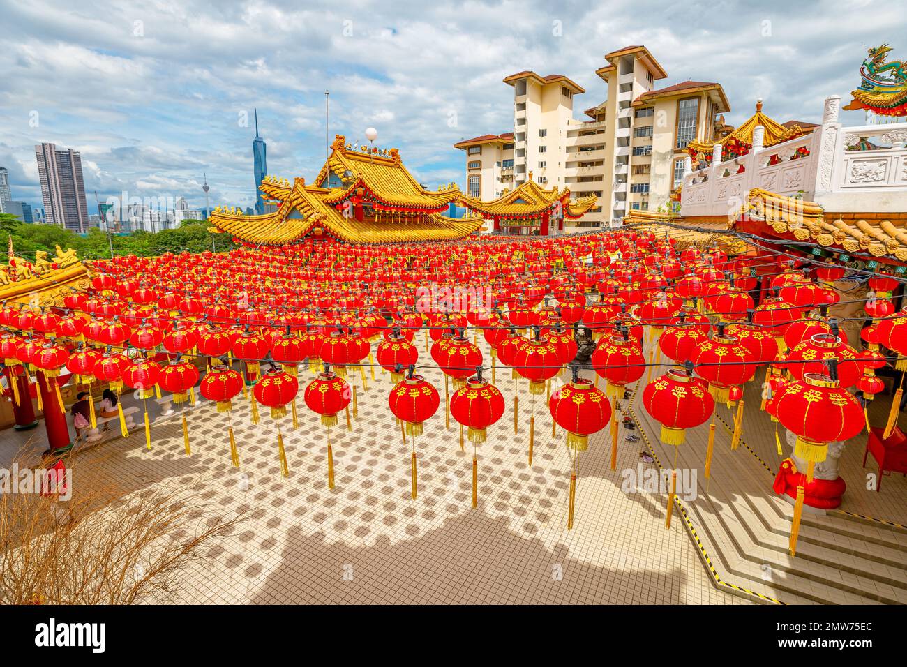 Chinese new year, thean hou temple hi-res stock photography and images ...