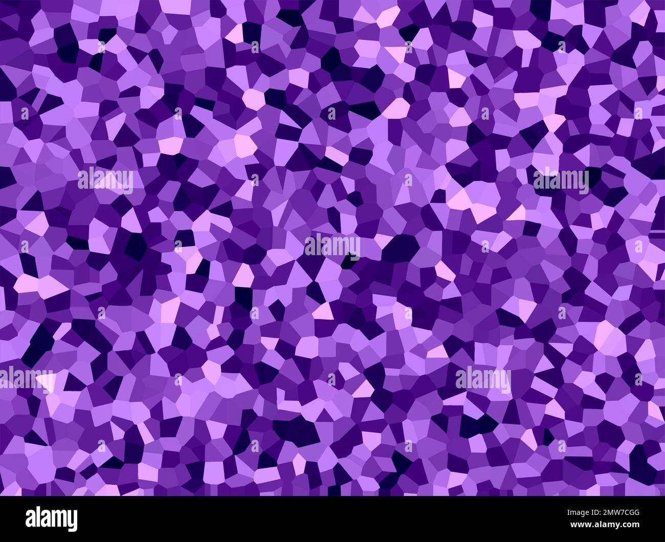 Colorful purple shattered glass background. Stylish abstract distortion ...