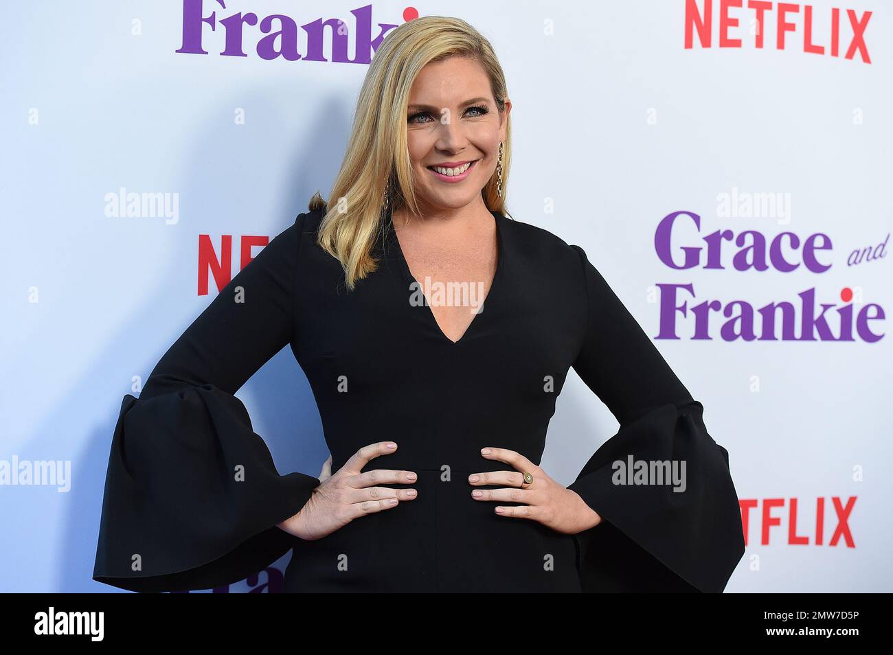 June Diane Raphael arrives at the Los Angeles premiere of "Grace and ...