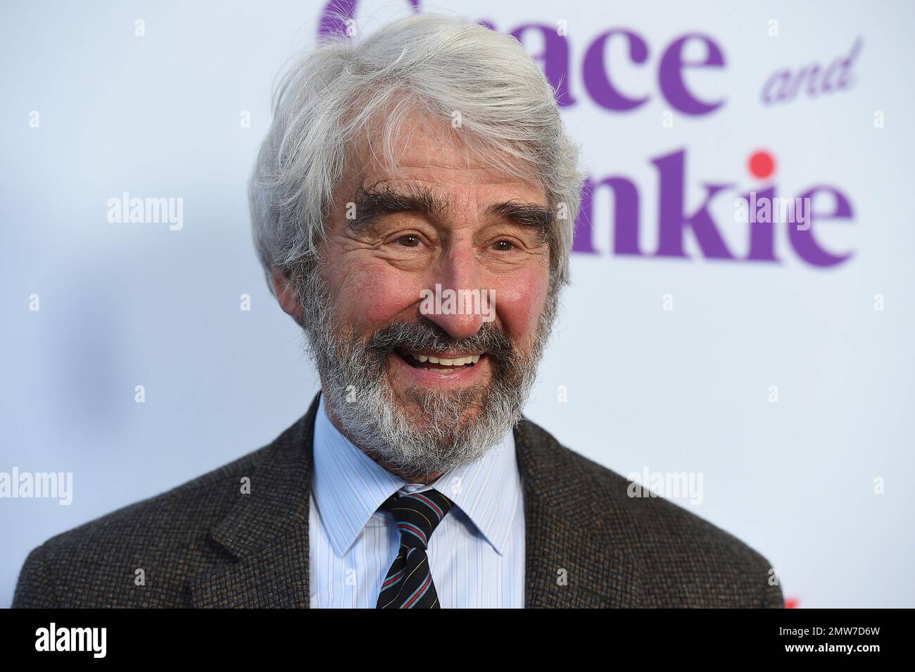 Sam Waterston arrives at the Los Angeles premiere of "Grace and Frankie ...