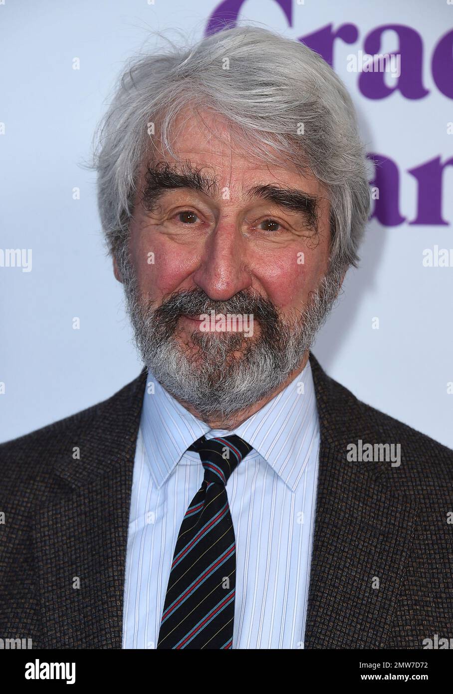 Sam Waterston arrives at the Los Angeles premiere of "Grace and Frankie ...