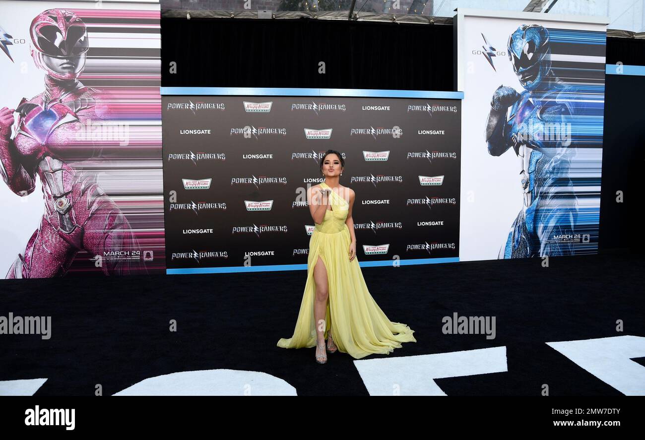 Becky G arrives at the Los Angeles premiere of Saban's "Power Rangers ...