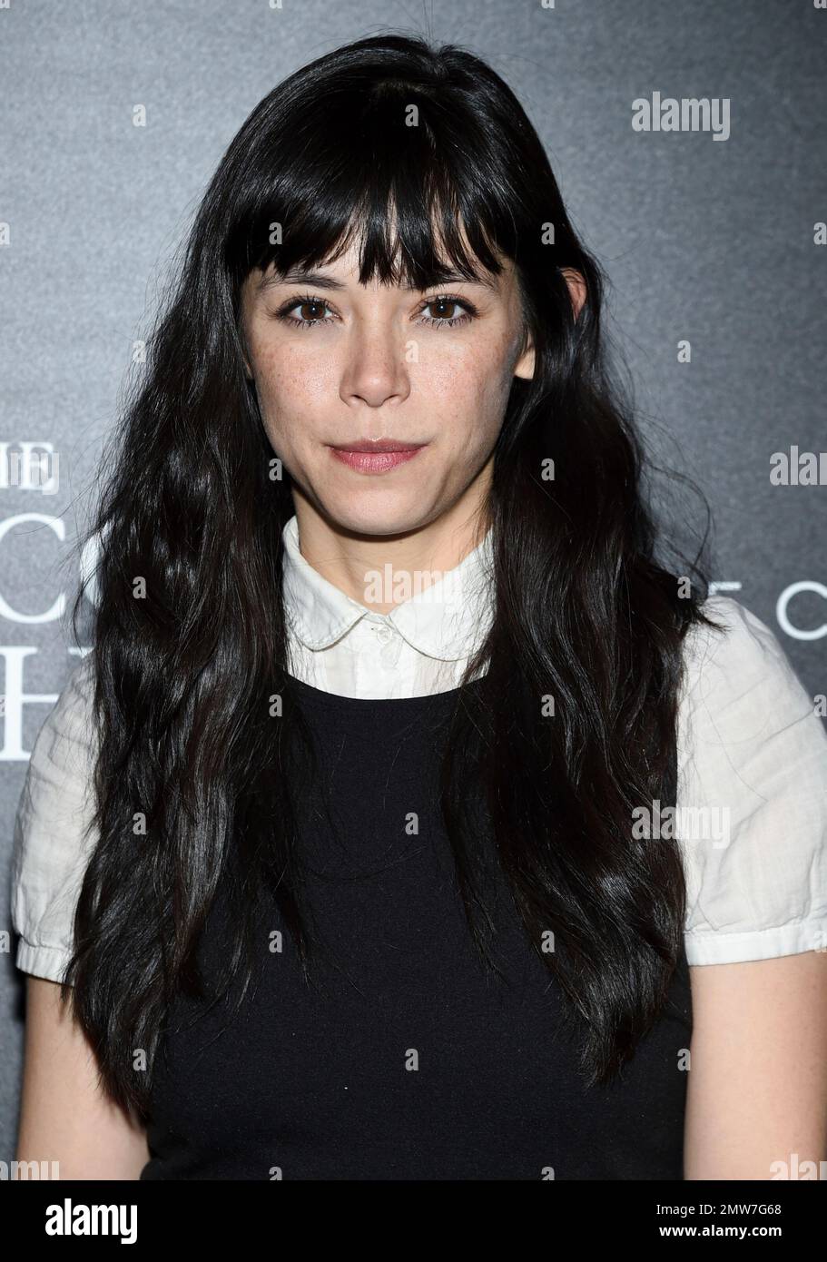 Mitzi Akaha attends a special screening of "The Blackcoat's Daughter ...