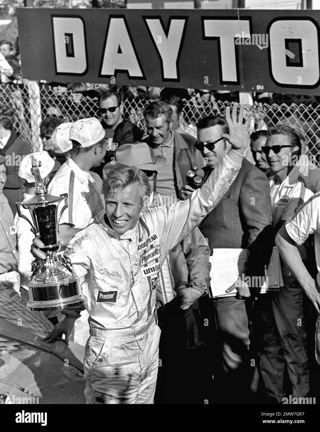 FILE - In this Feb. 23, 1970, file photo, Pete Hamilton, of Charlotte ...