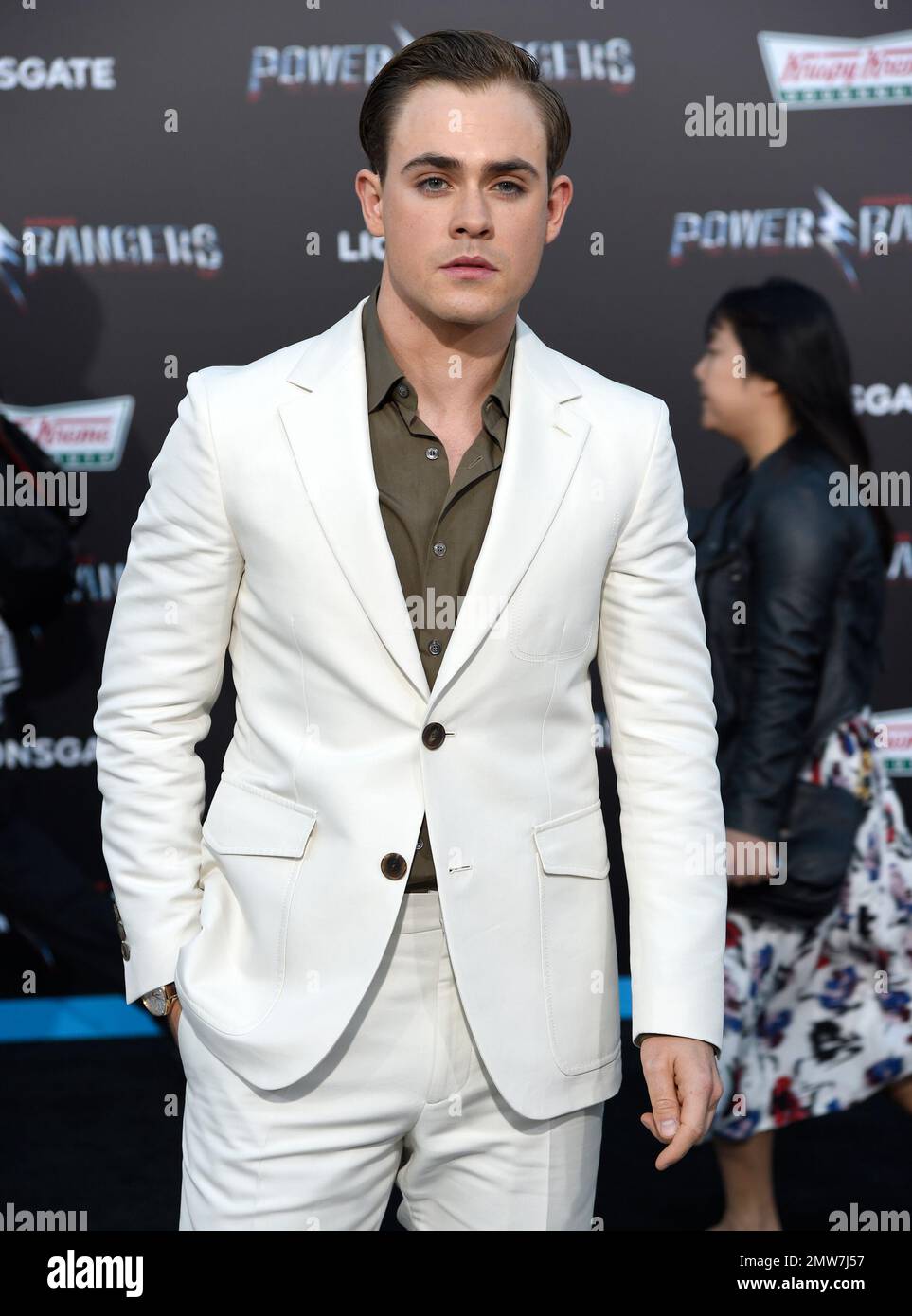 Dacre Montgomery arrives at the Los Angeles premiere of Saban's "Power ...