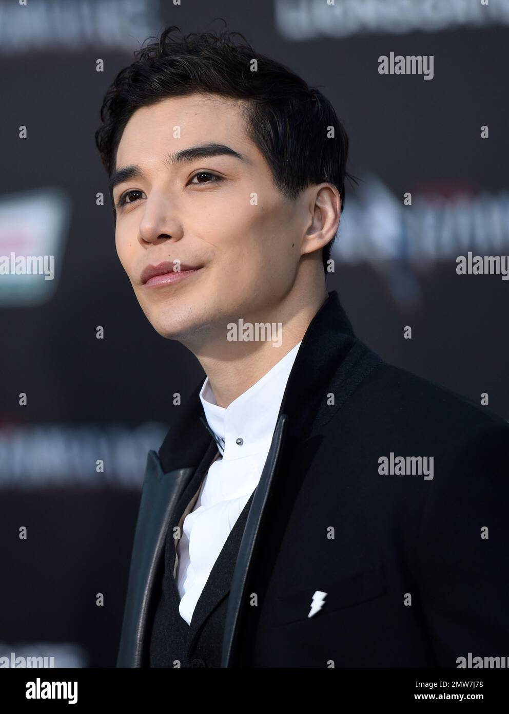 Ludi Lin arrives at the Los Angeles premiere of Saban's "Power Rangers ...