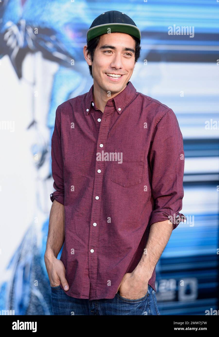 Zach King arrives at the Los Angeles premiere of Saban's "Power Rangers ...