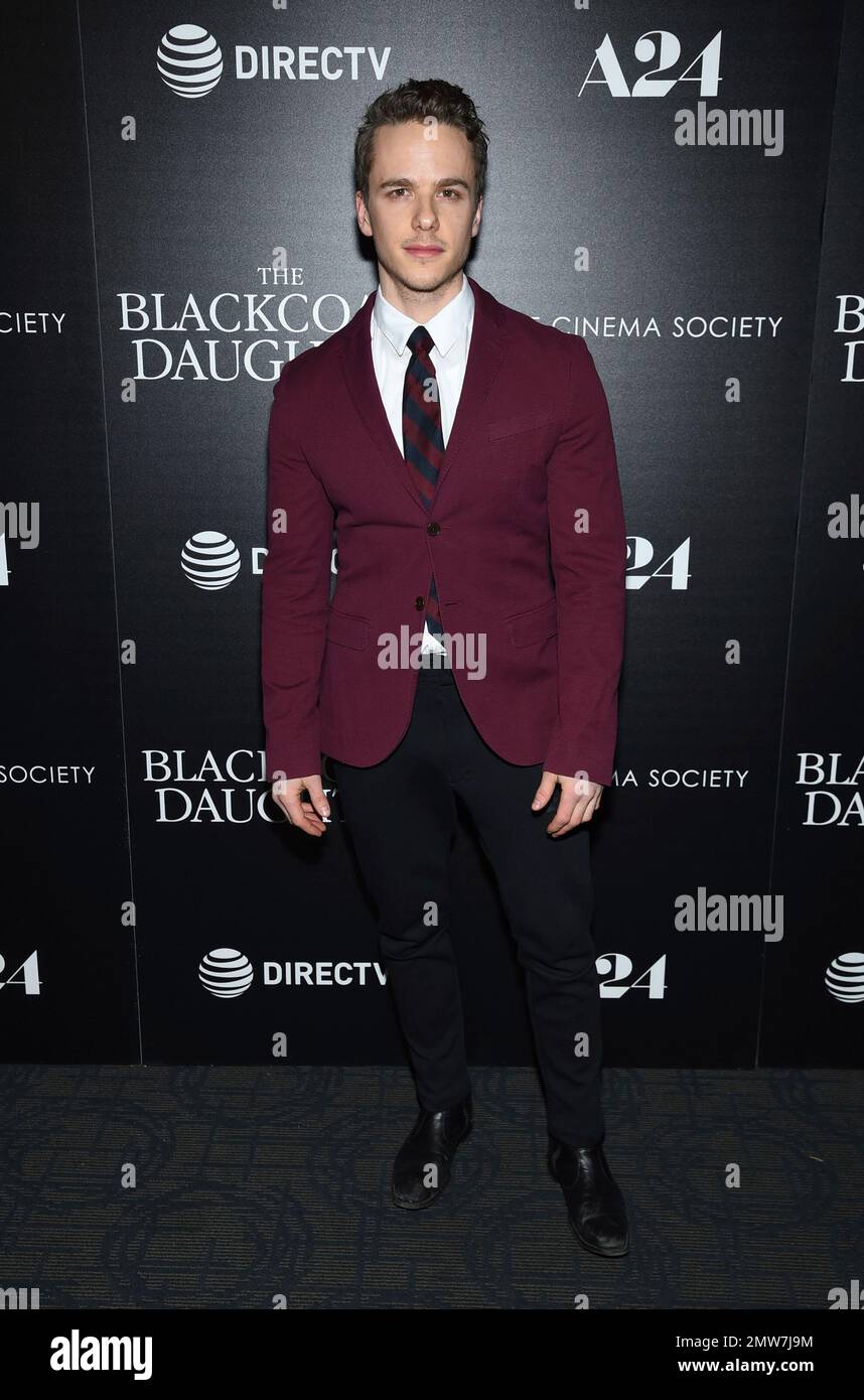 Peter Forde attends a special screening of "The Blackcoat's Daughter ...