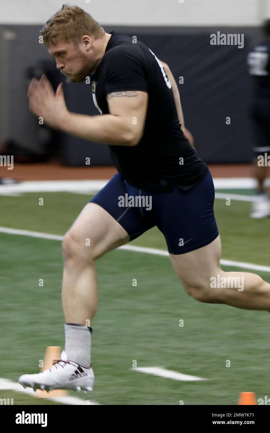 Offensive lineman John Guy (62) participates in Pittsburgh's NFL ...