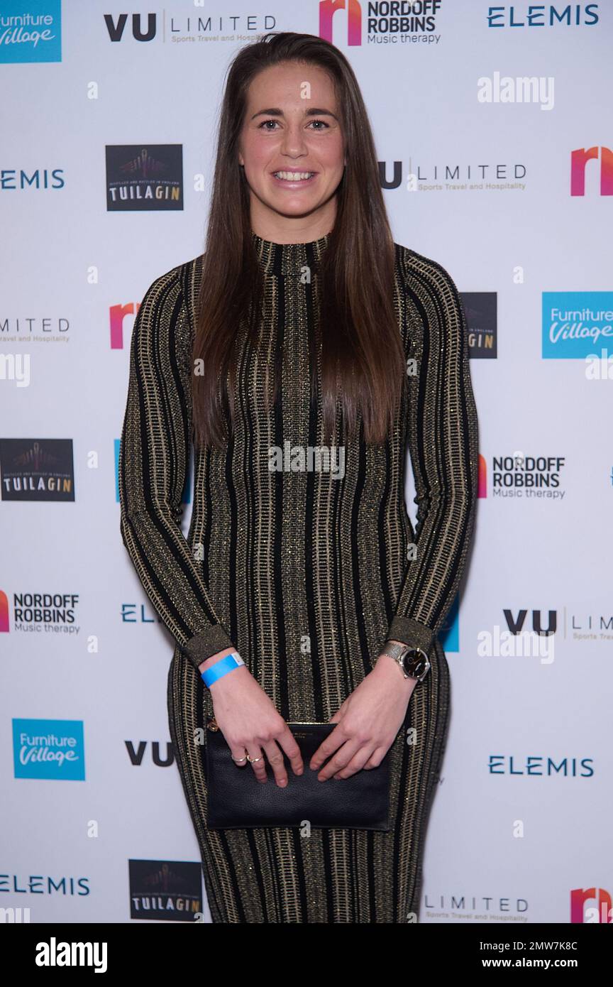 London, UK . 1 February, 2023 . Emily Scarratt pictured attending the ...