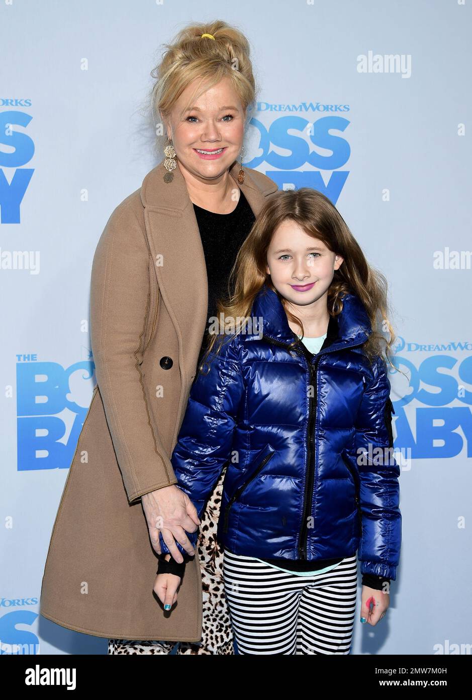 Caroline Rhea and daughter Ava Rhea Economopoulos attend the premiere ...
