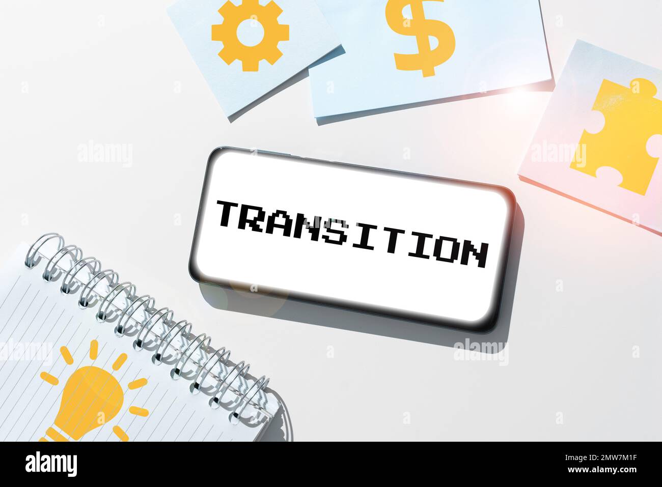 Writing displaying text Transition. Concept meaning a dramatic or ...