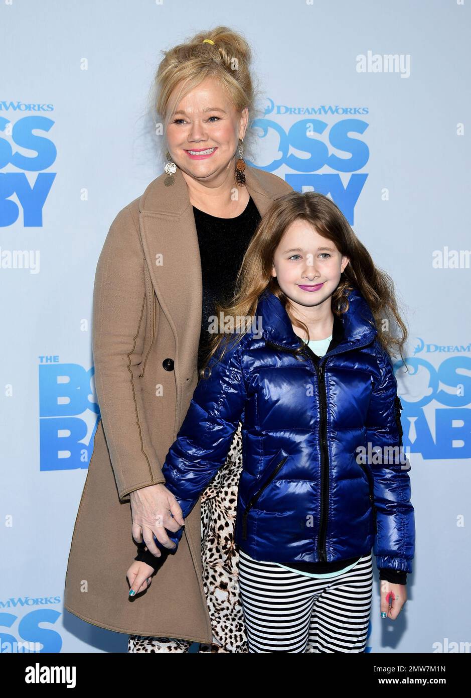 Caroline Rhea and daughter Ava Rhea Economopoulos attend the premiere ...