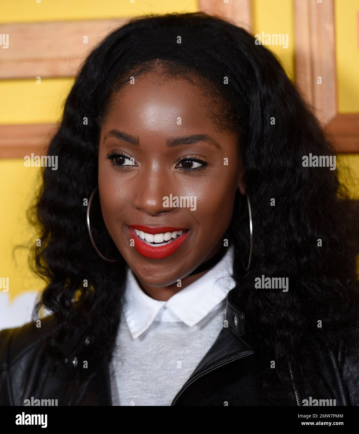 Ashley Blaine Featherson arrives at a premiere for "Upscale with ...