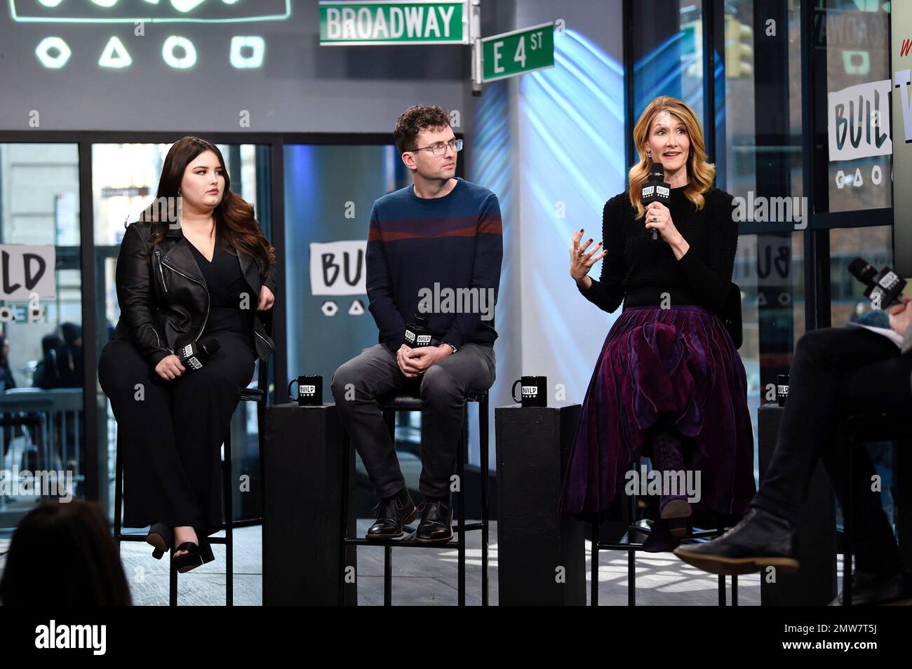 Actress Isabella Amara, left, director Craig Johnson and actress Laura ...