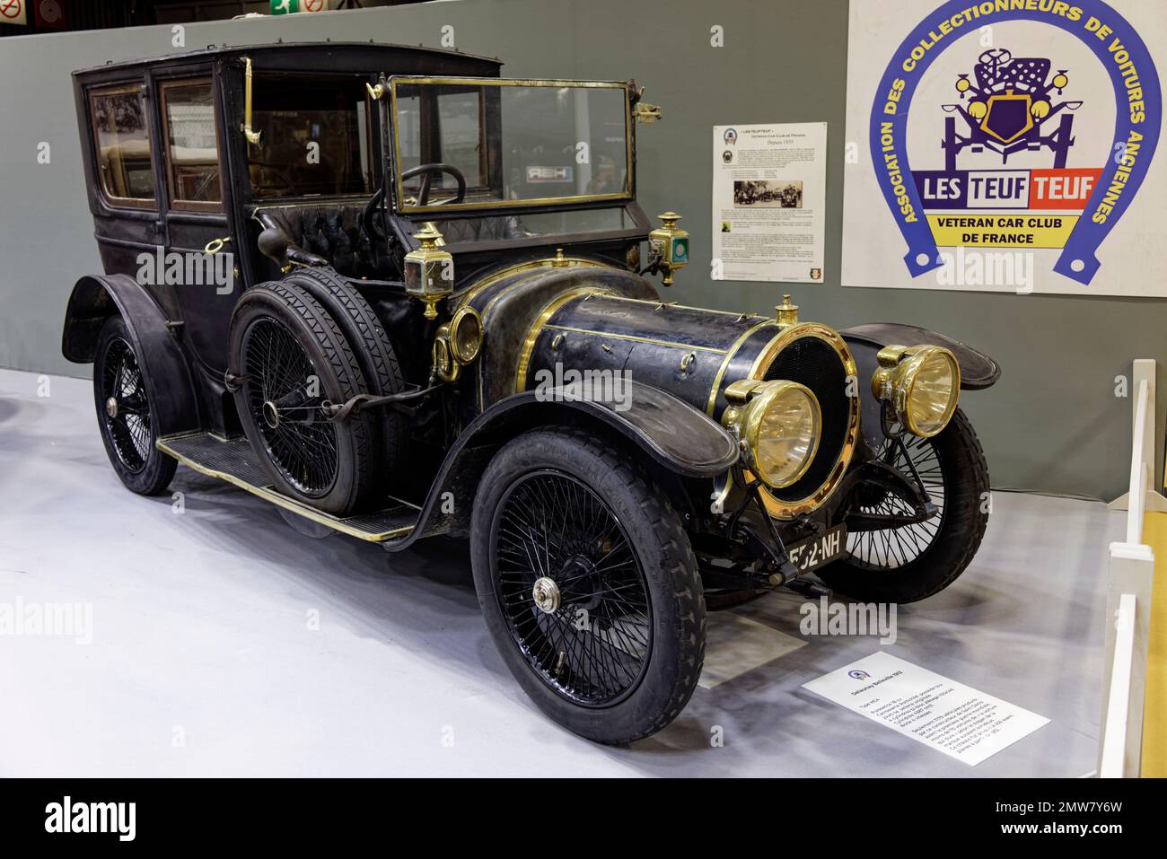 Paris, France. 31th Jan, 2023. Delaunay Belleville Type HC4 (1913 ...