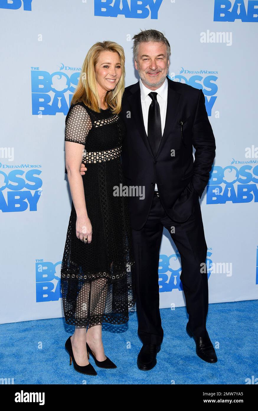 Lisa Kudrow and attend the premiere of "The Boss Baby" at AMC Loews ...