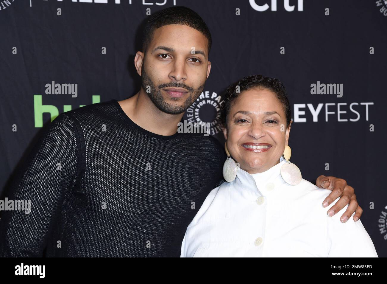 Debbie Allen and son Norm Jr attend the 34th annual PaleyFest: "Grey's ...