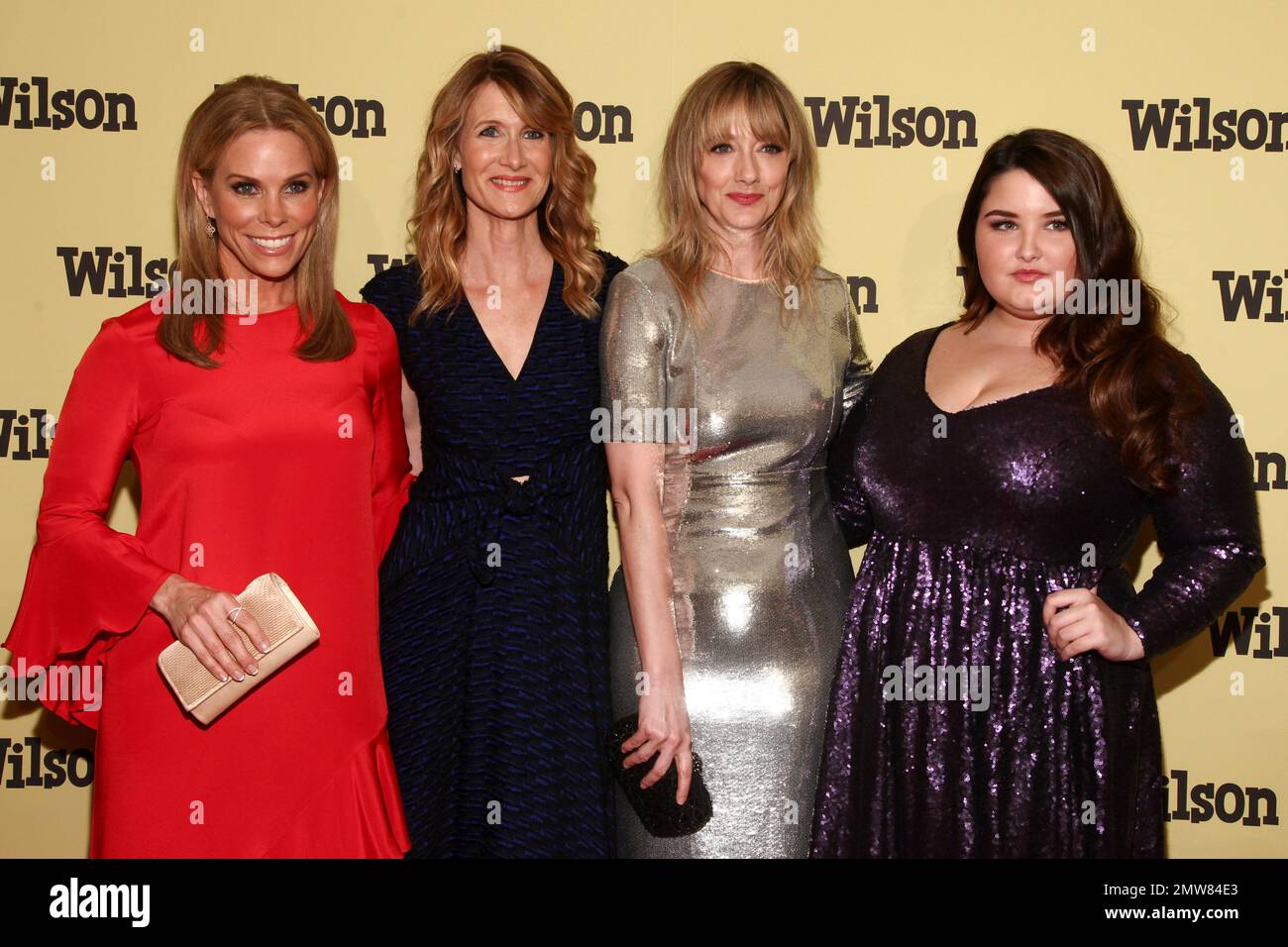 Cheryl Hines, from left, Laura Dern, Judy Greer and Isabella Amara ...