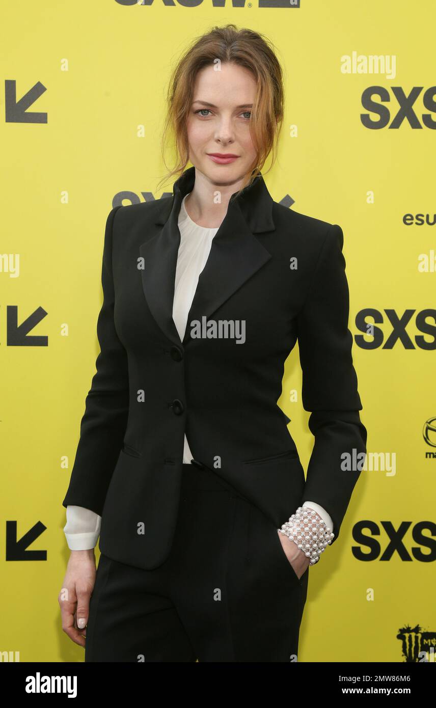 Rebecca Ferguson arrives for the world premiere of "Life" at the ZACK ...