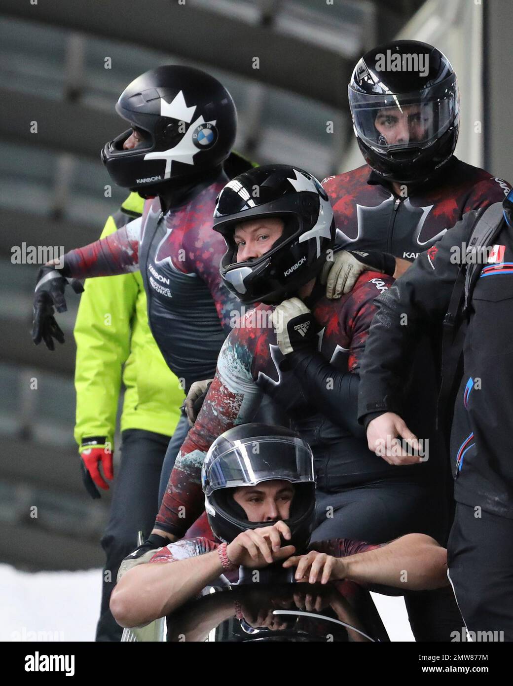 Canada's Chris Spring, Cameron Stones, Joshua Kirkpatrick and Neville ...