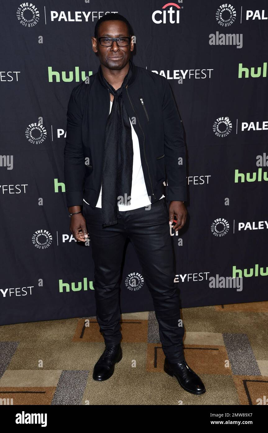 David Harewood attends the 34th annual PaleyFest: "CW's Heroes & Aliens ...