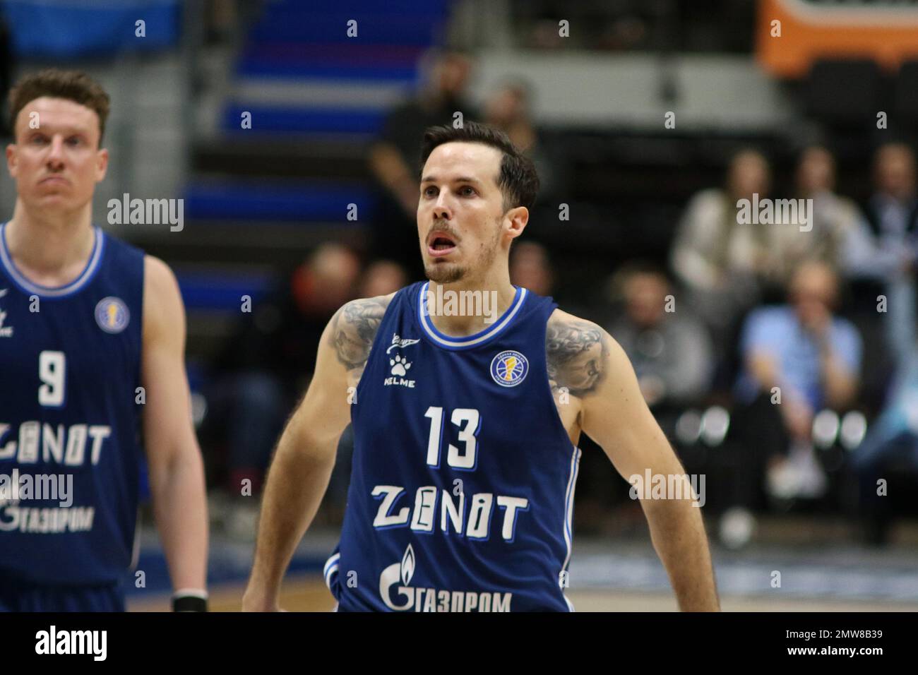 Saint Petersburg, Russia, 01 February 2023: Basketball, VTB United ...