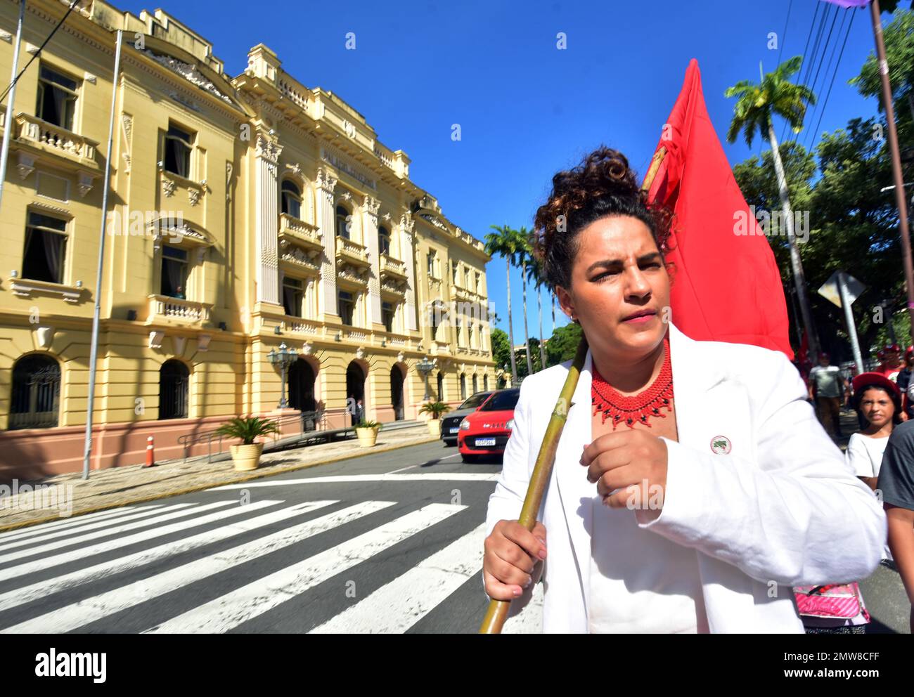 Recife, Brazil. 01st Feb, 2023. old Rosa Amorim, from Pernambuco, was ...