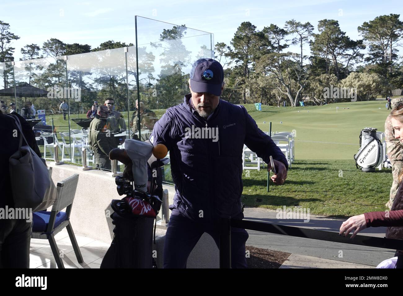 Pebble Beach, CA, USA. 1st Feb, 2023. Josh Duhamel at the 3M Charity ...