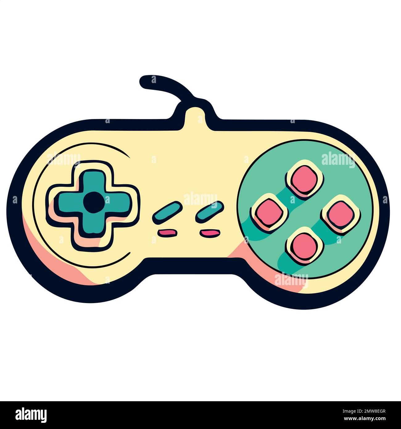 technological object electronic video game controller vector ...