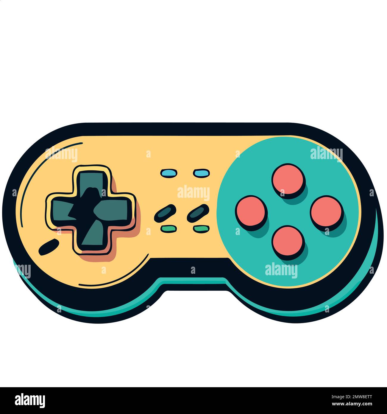 technological object electronic video game controller vector ...