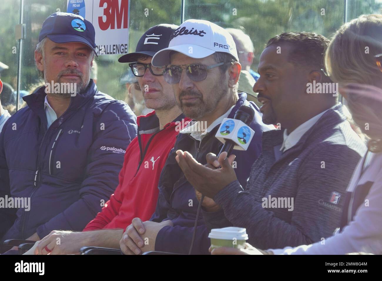 Pebble Beach, CA, USA. 1st Feb, 2023. Josh Duhamel, Bobby Bones Ray ...