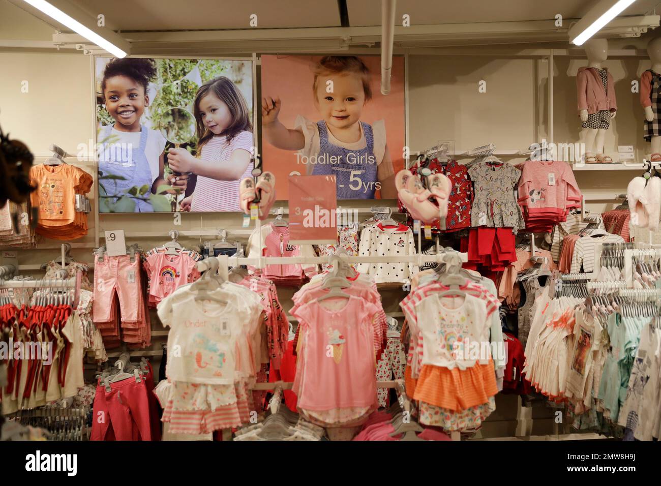 An image of Down syndrome toddler Lily Beddall, who is featuring as a ...