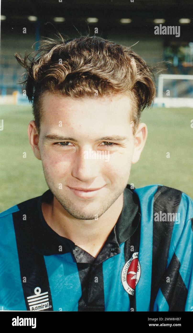BRIGHTON FC 1995 , DOMINIC SHEPHERD PIC MIKE WALKER 1995 Stock Photo ...