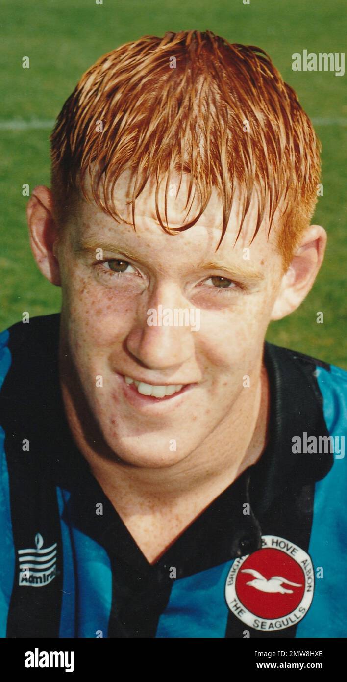 BRIGHTON FC 1995 , KERRY MAYO PIC MIKE WALKER 1995 Stock Photo - Alamy