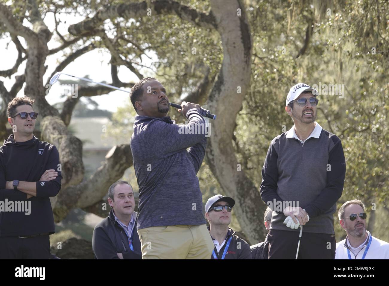 Pebble Beach, CA, USA. 1st Feb, 2023. Alfonso Ribeiro and Ray Romano on ...