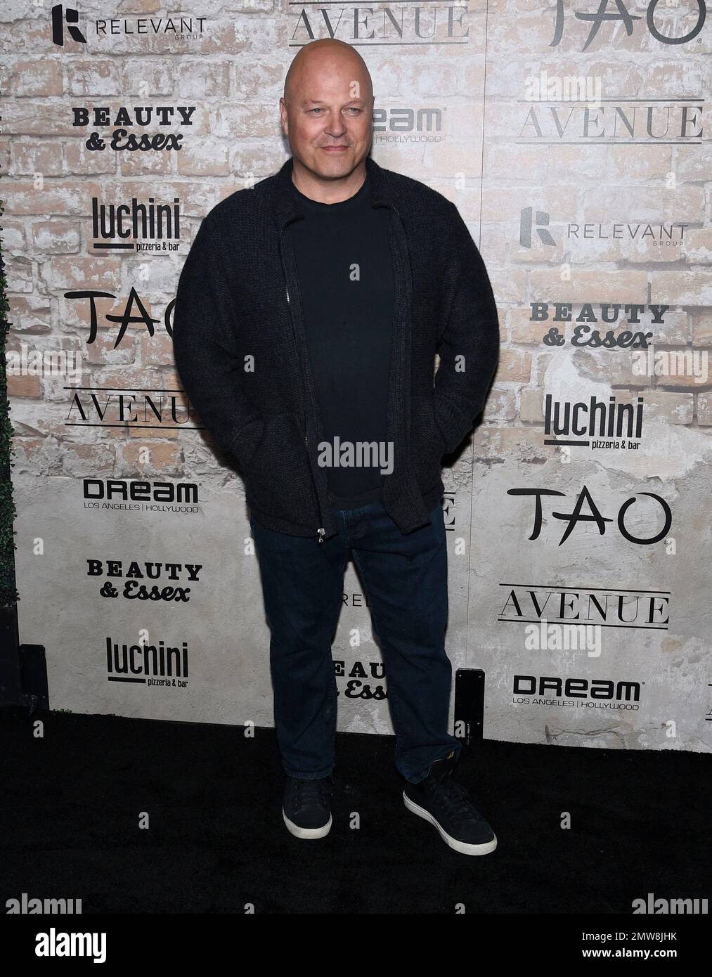 Michael Chiklis arrives at the TAO, Beauty and Essex, Avenue and ...