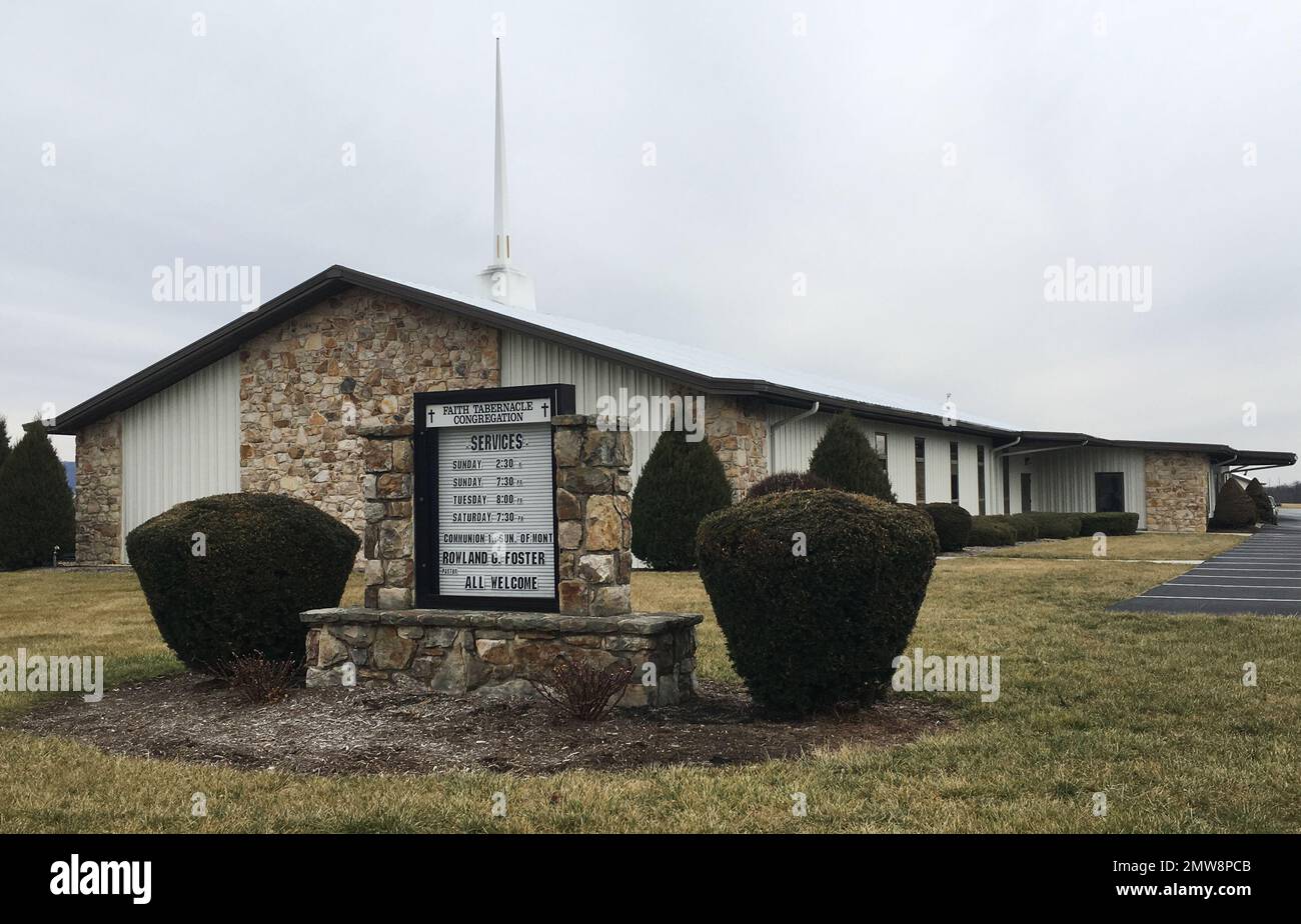 This Feb. 3, 2017, photo shows the Faith Tabernacle Congregation in ...
