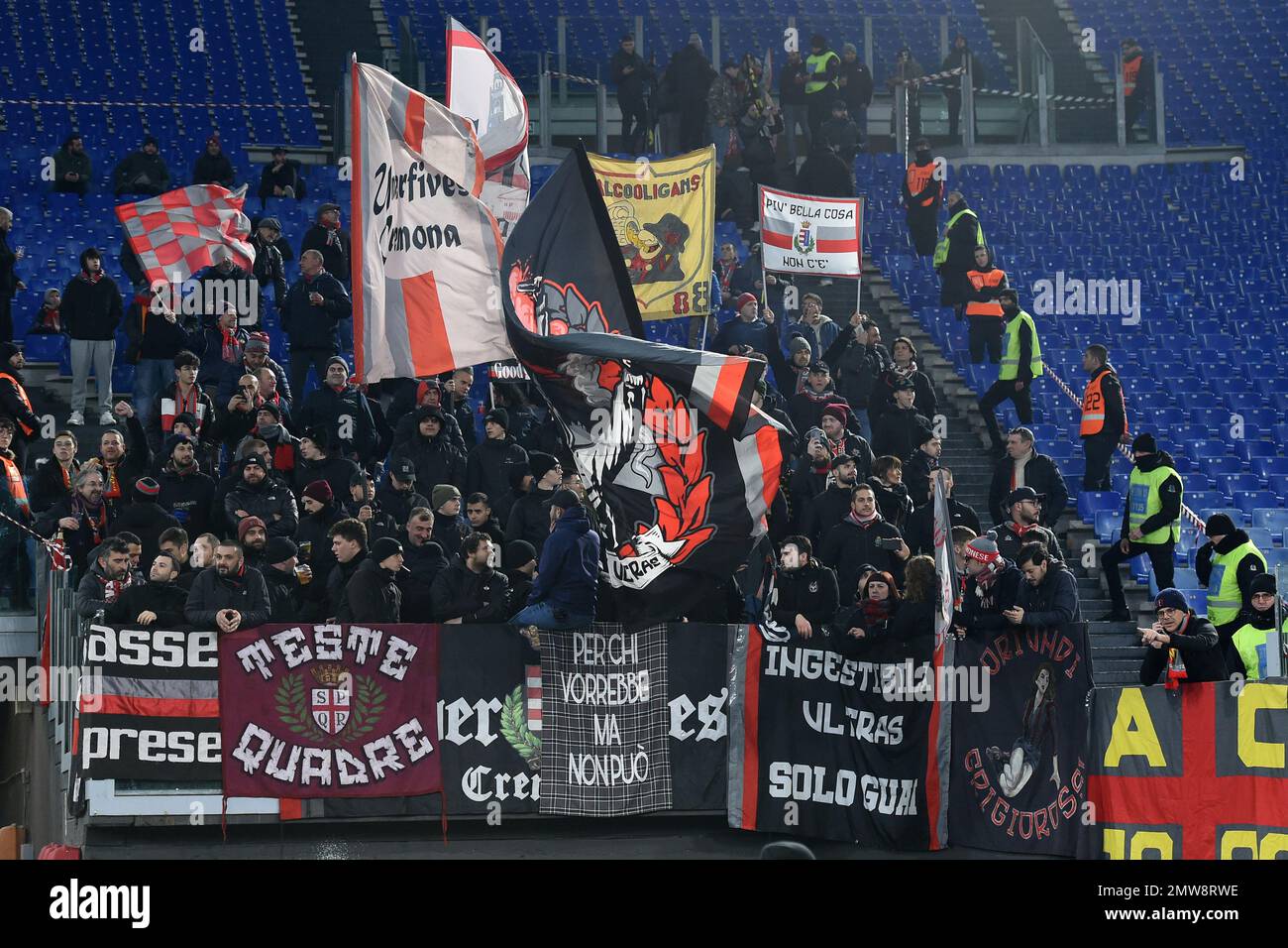 Cremonese fans hi-res stock photography and images - Alamy