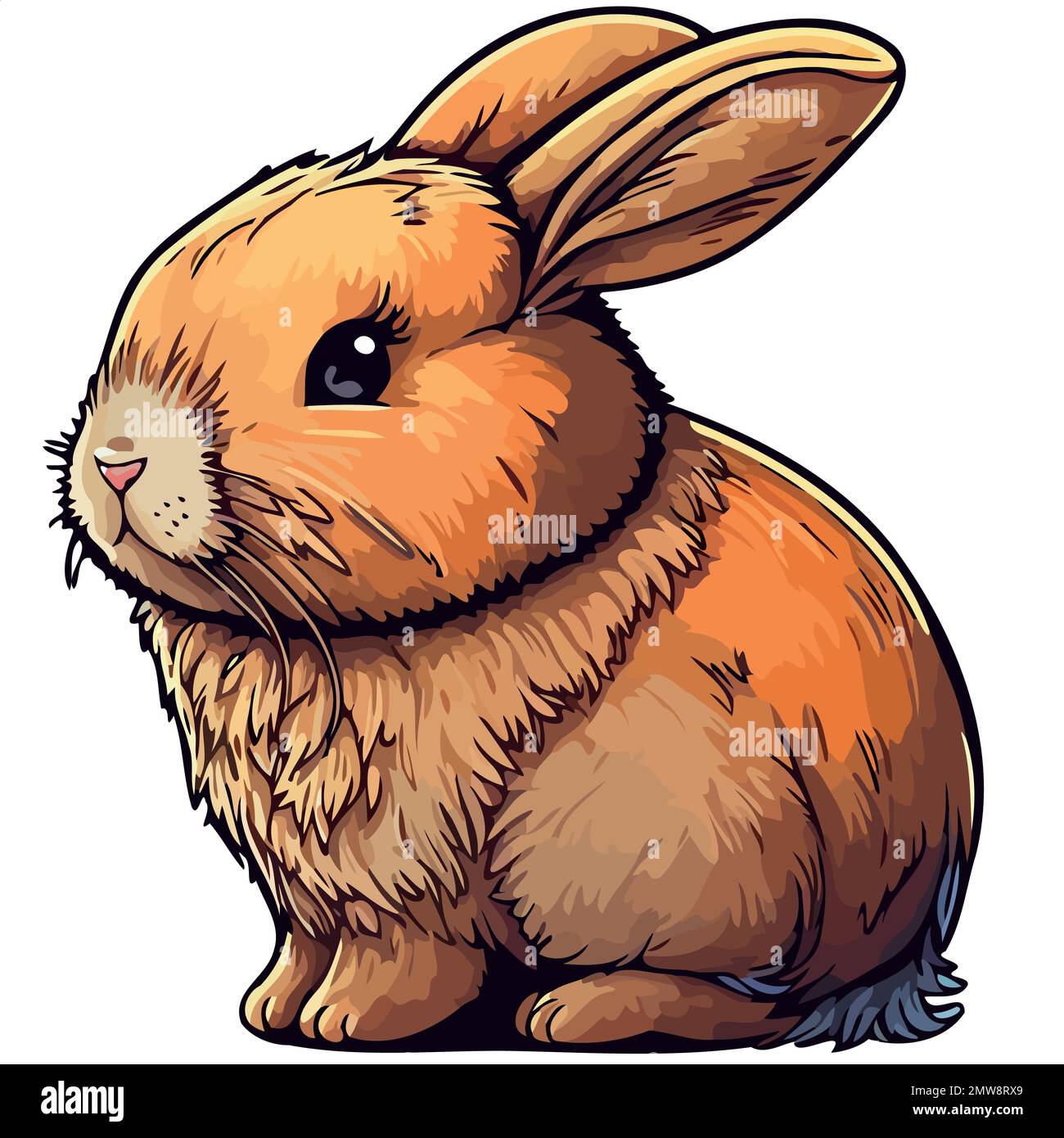 Cartoon Rabbit Body