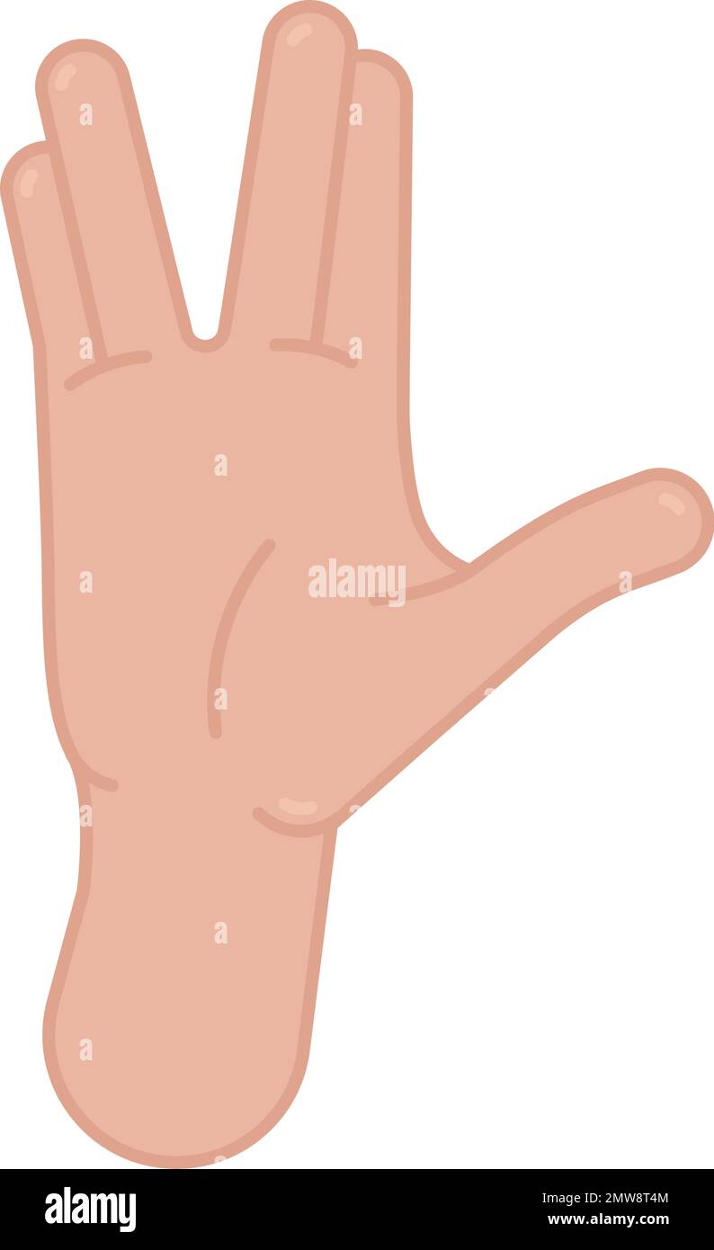 Isolated colored hand gesture icon Vector Stock Vector Image & Art - Alamy