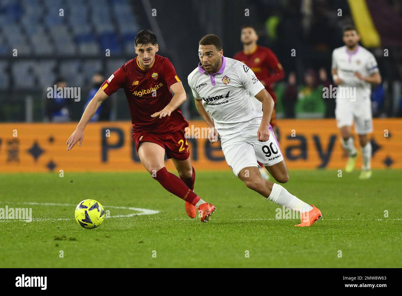 Rome, Italy. February 1, 2023 Cyriel Dessers of U.S. Cremonese and ...