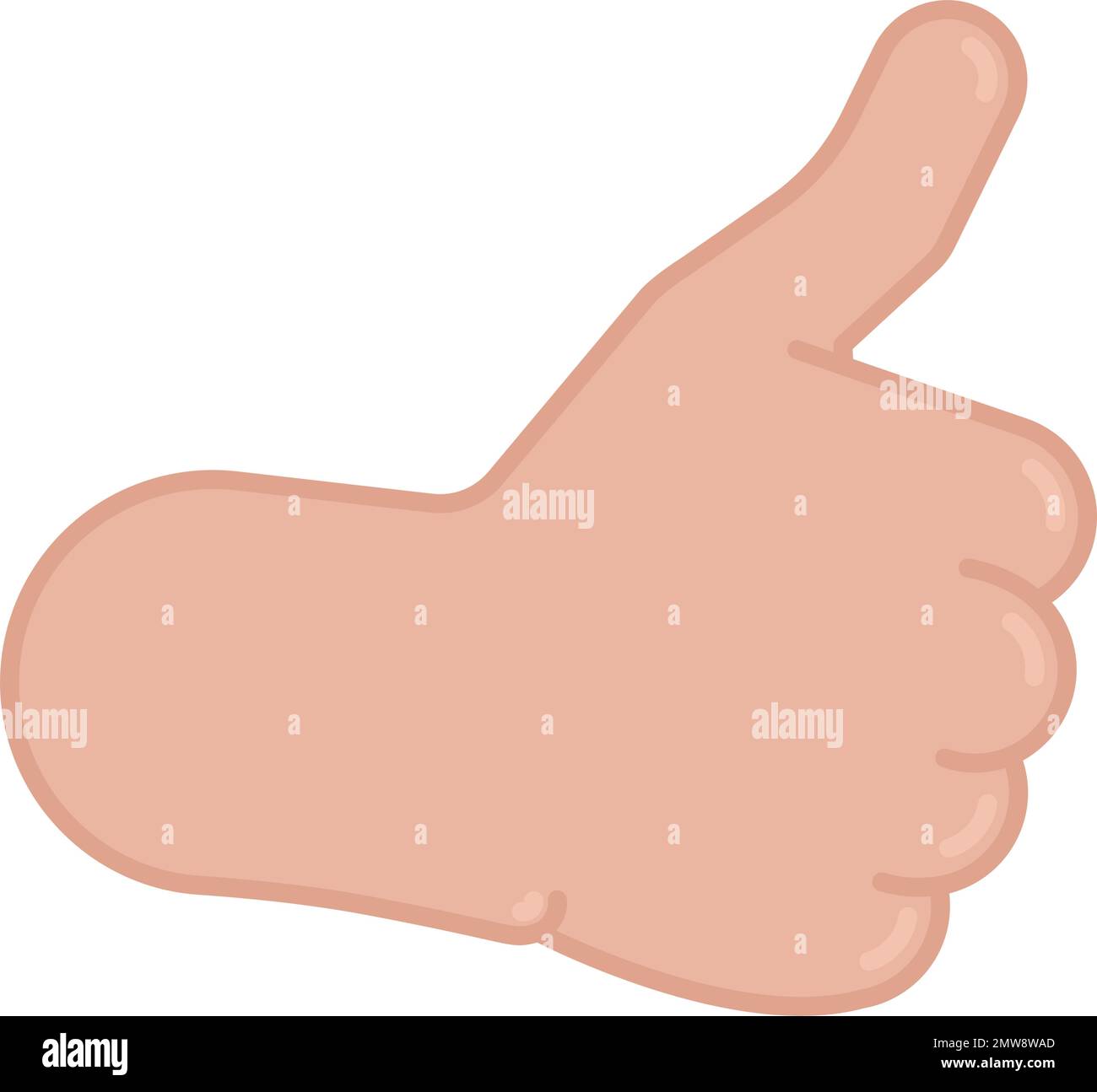 Isolated colored hand gesture icon Vector Stock Vector Image & Art - Alamy