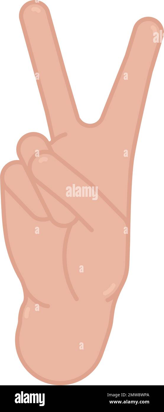 Isolated colored hand gesture icon Vector Stock Vector Image & Art - Alamy