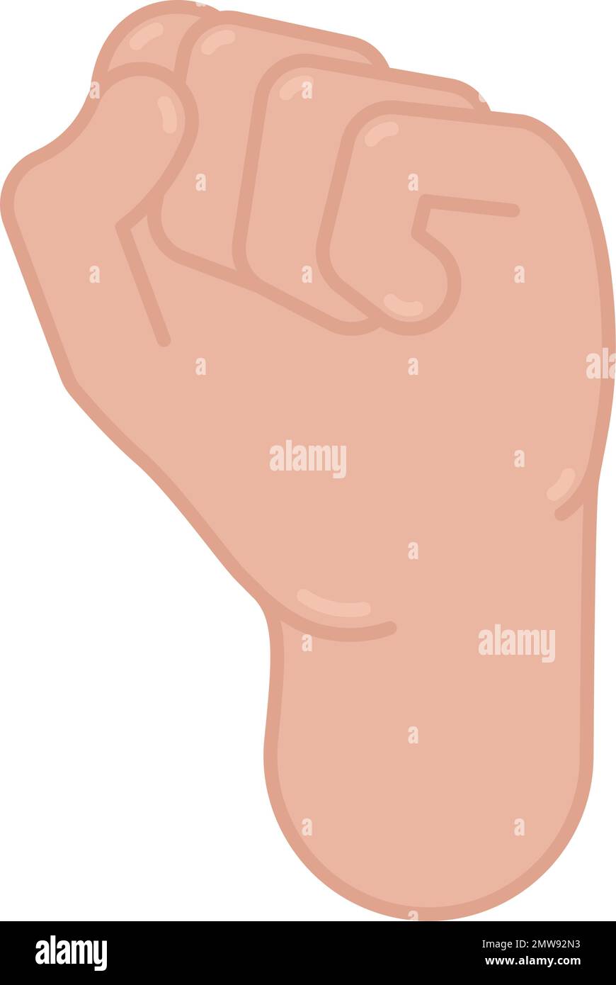 Isolated colored hand gesture icon Vector Stock Vector Image & Art - Alamy