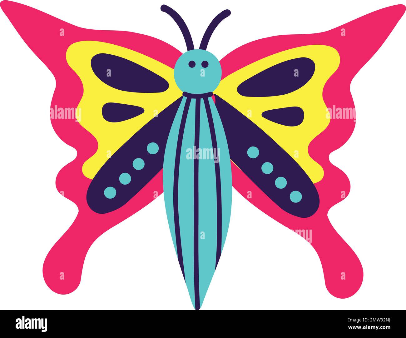 Strange moth Stock Vector Images - Alamy