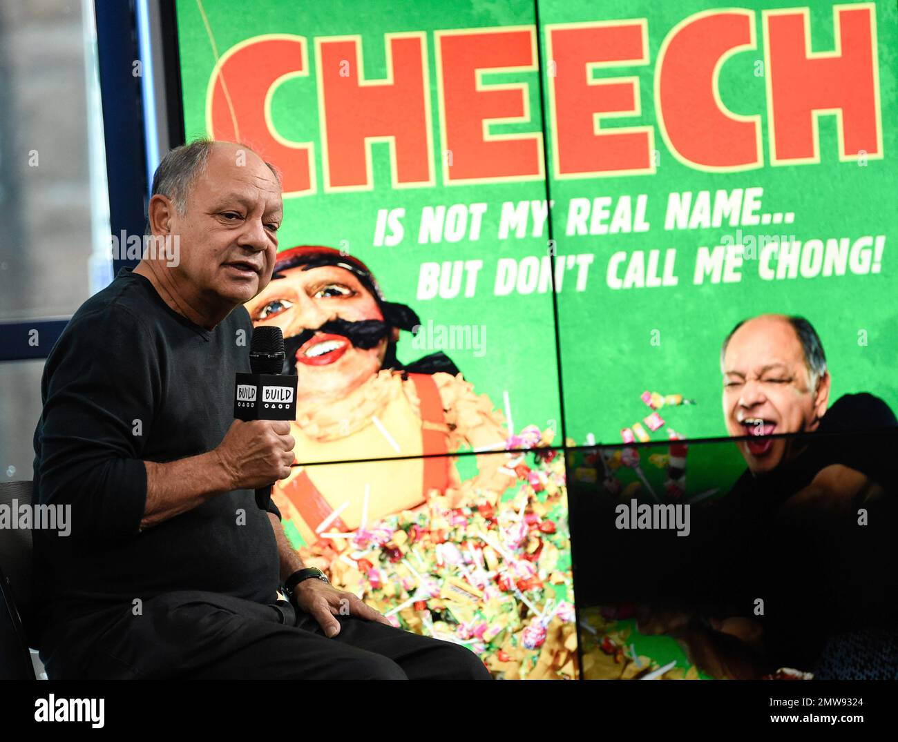 Actor and author Cheech Marin participates in the BUILD Speaker Series ...