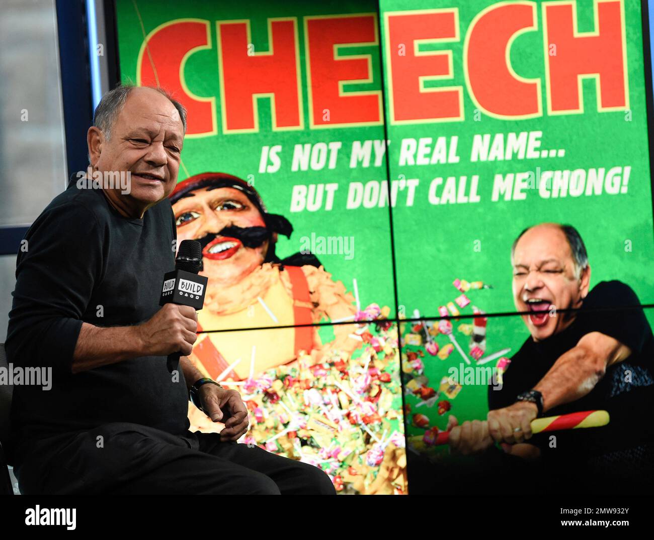 Actor and author Cheech Marin participates in the BUILD Speaker Series ...