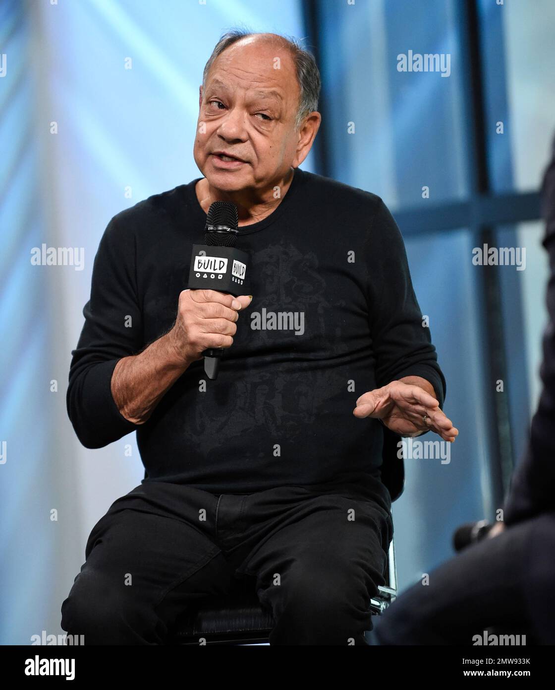 Actor and author Cheech Marin participates in the BUILD Speaker Series ...