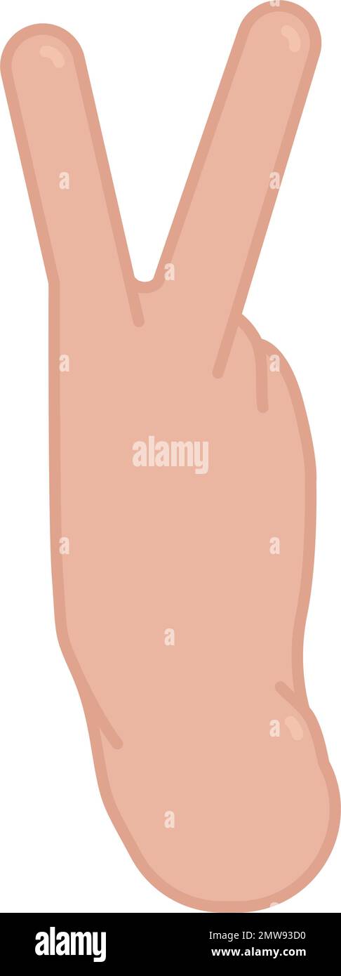 Isolated colored hand gesture icon Vector Stock Vector Image & Art - Alamy